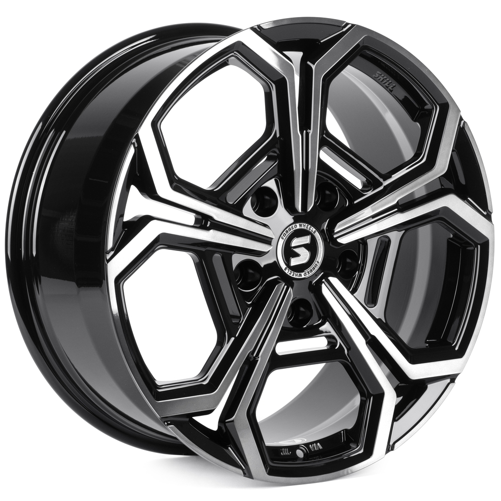 Кованые диски H250924Y SKILL SV111-SL221 20 J9 ET45 5x150 110.1 чёрный ...